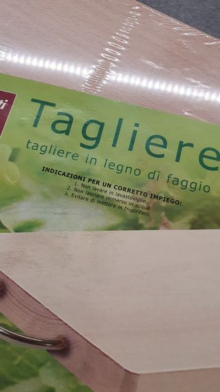 Tagliere in legno di faggio 