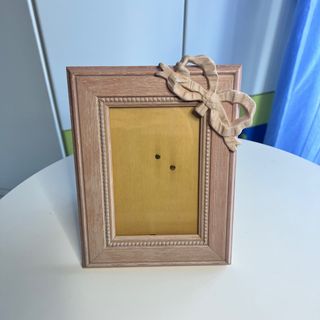 Cornice porta foto Shabby chic rosa vintage