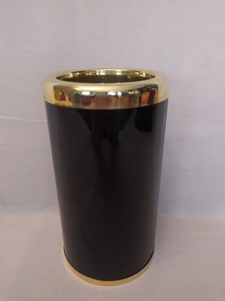 porta bottiglia anni 70 dorato 