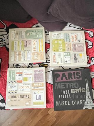 Quadretti IKEA ticket & city