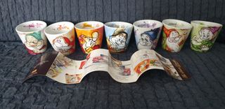 Bicchierini caffè Disney sette nani