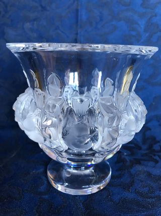 Lalique: Vaso di cristallo "Dampierre"