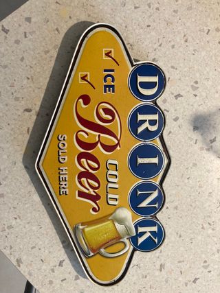 TARGA STILE VINTAGE RETRÓ