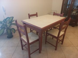 tavolo e 4 sedie LUBE