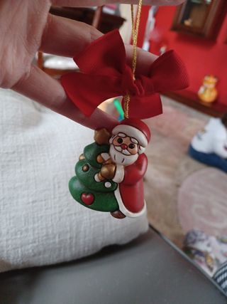 Babbo Natale con albero