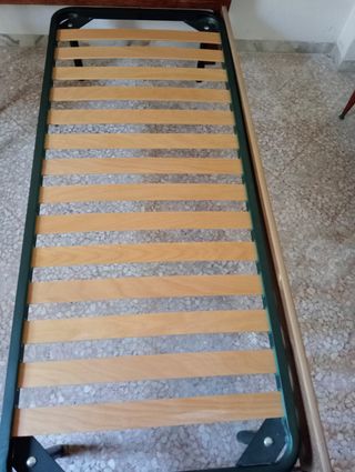 rete con doghe letto singolo 