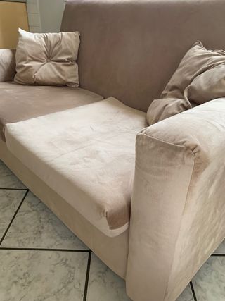 Divano da cucina in Alcantara 