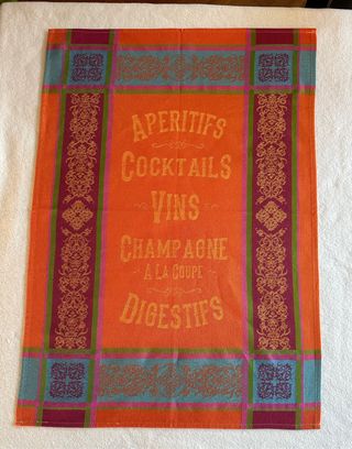 Apéro dish towel - asciuga piatti francese