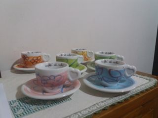 Lotto THUN 6 tazzine caffè + 2 tazze colazione