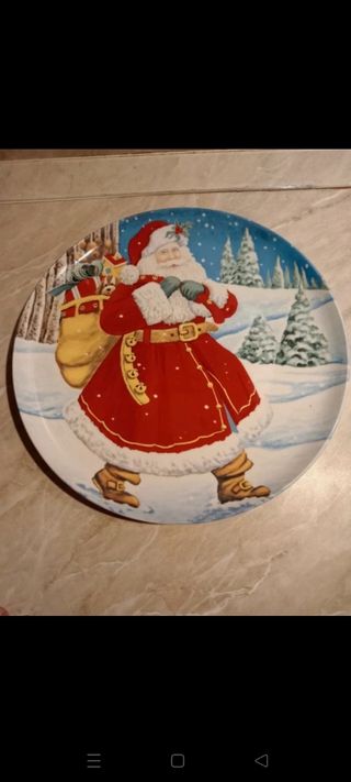 piatto natalizio