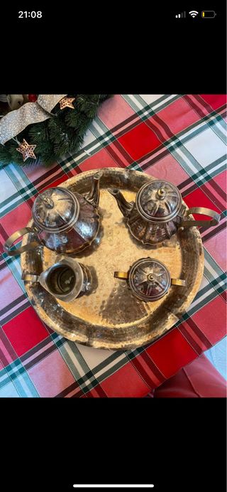 Servizio silver plated 