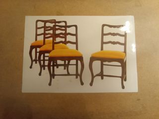 sedie (4) della prima metà del 700