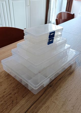 Scatole portaminuterie.