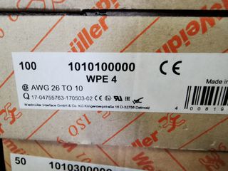 morsetti weidmuller WDK4N e WPE4