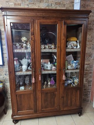 Vetrinetta legno 3 ante