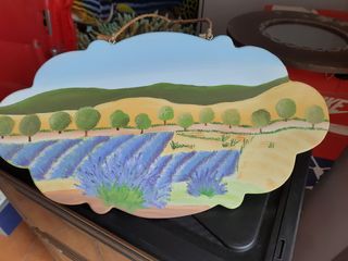 dipinto con lavandeto