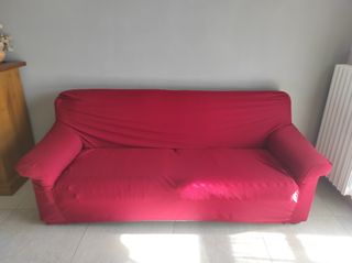 copridivano elastico rosso