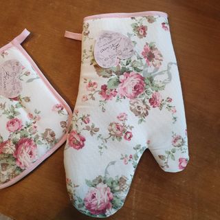 set guanto e presina da forno blanc mariclo 