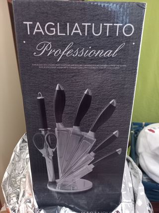 ceppo con coltelli KASANOVA 