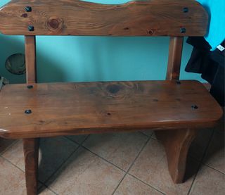 Vendo panchina in ottime mani in legno 