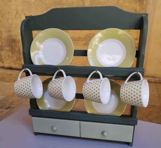 Mensolina portatazze + servizio tazze