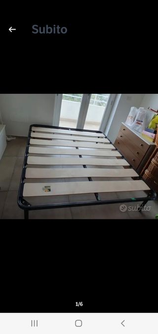 rete letto matrimoniale elekta eminflex