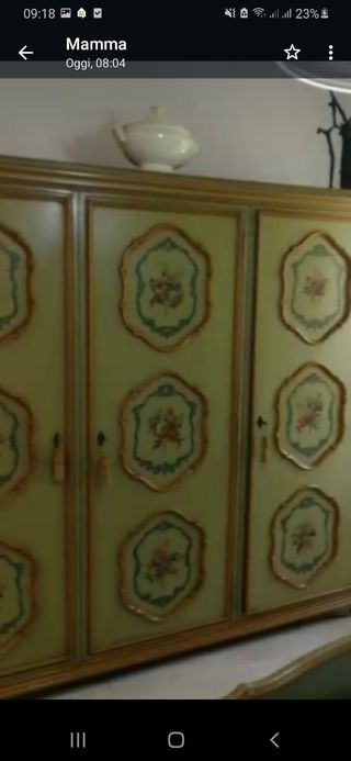 armadio d'epoca legno massello 