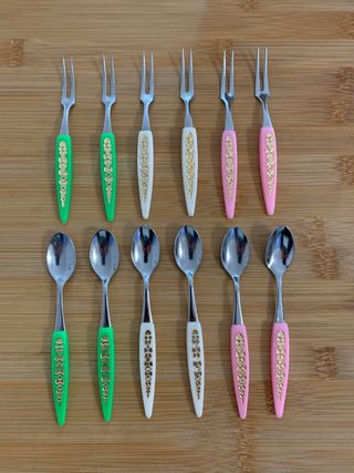 Set forchettine e cucchiaini