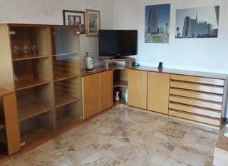 Salotto in noce chiaro