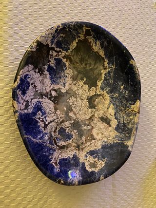 Vassoio in lapislazzulo 