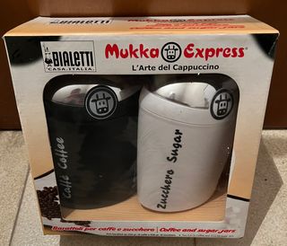 Barattoli per caffè e zucchero