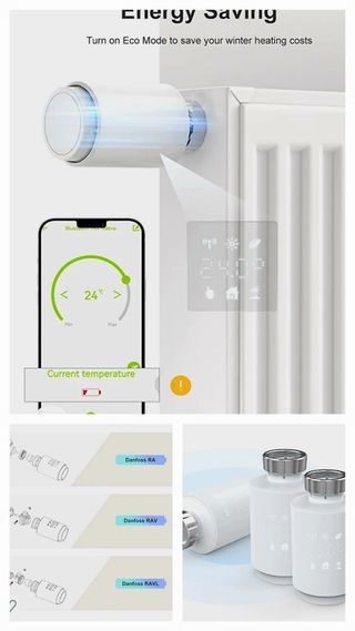 regolatore temperatura caloriferi 10pz