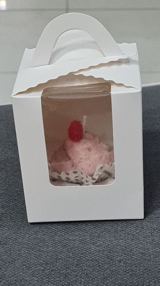 candela profumata muffin