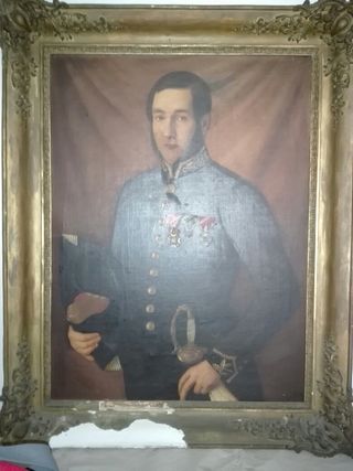 Quadro 1853 Medico Giovanni Pagano