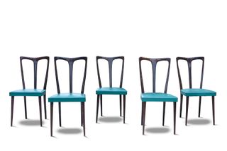 Sedie stile Gio Ponti anni 50