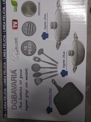 set di padelle 