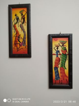 set stampe con cornice