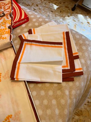 Tovaglia da 6 con tovaglioli 