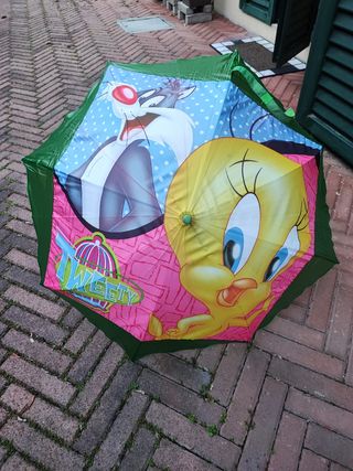 ombrello Titti e silvestro