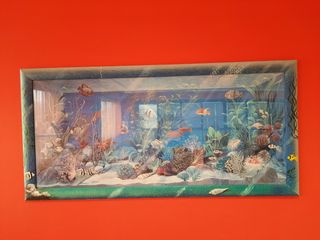 Quadro Con Cornice dipinta a mano 