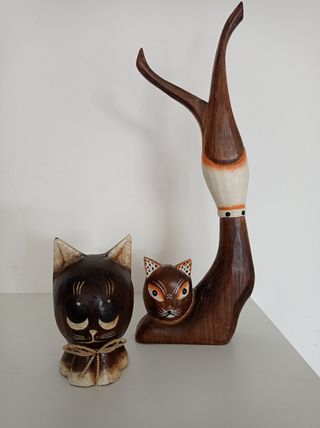 gatti in legno 