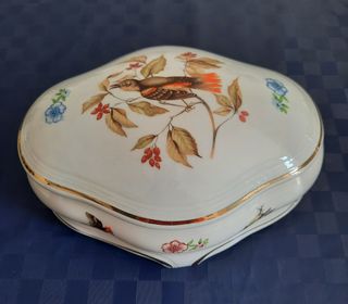 Cofanetto porcellana vintage