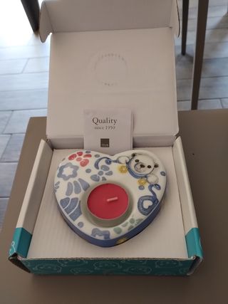 Porta candela orsetto thun 