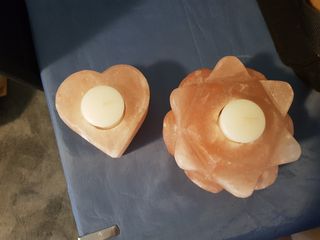 candele sale rosa Himalaya 