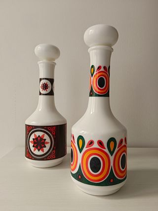 Coppia bottiglie vintage