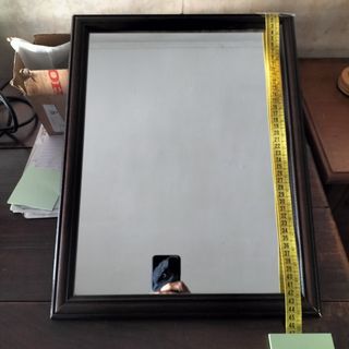 Specchio a muro 35 × 45 Cornice in legno 