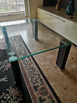 tavolino in vetro