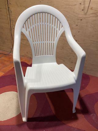 4 Sedie da giardino plastica come nuove 