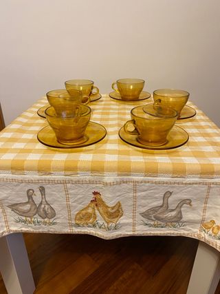 Servizio di 6 tazze da the