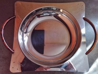 Vassoio Anni 70 Inoxpran.